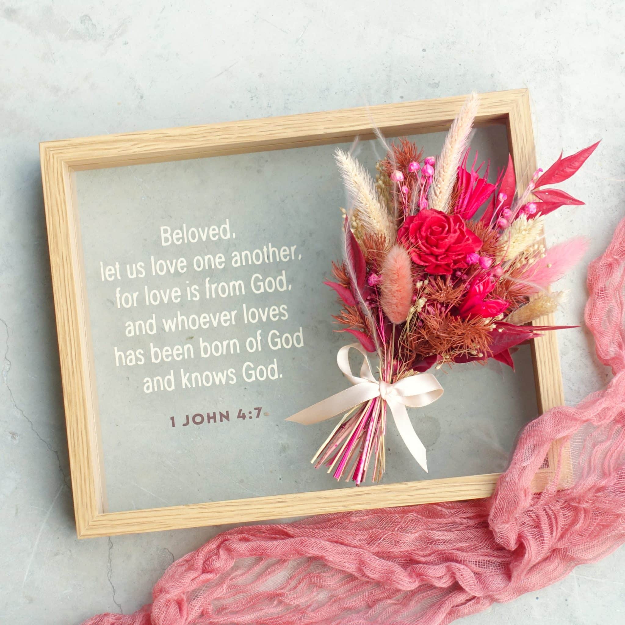Preserved Flowers Frame | Dried Framed Flowers