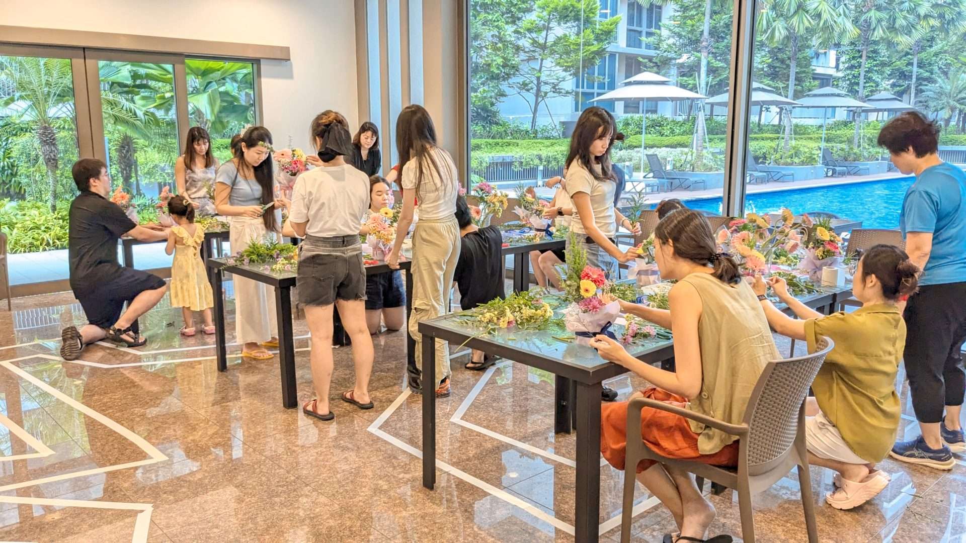 Floral Arrangement Workshops and Classes Singapore